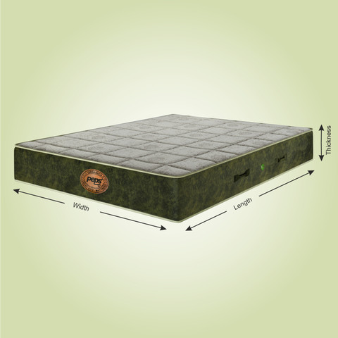 PEPS Organica 8 inch King Pocket Spring Mattress Price in India - Buy ...