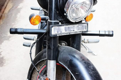 MOTO XSPEED Bullet Leg Guard Single Rod with Heavy Open Baseball Bat ...