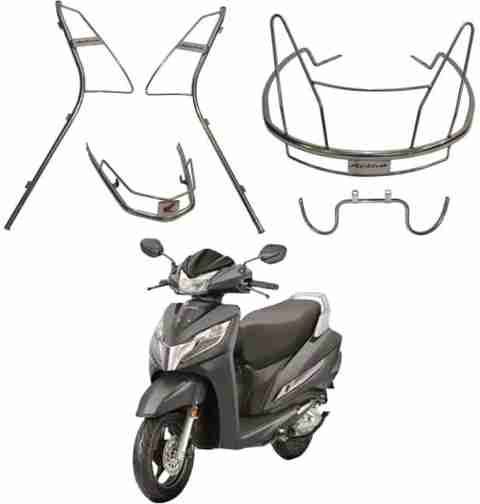 auto accesories Auto Accessories Activa 125 Full Body Chrome Crash ...