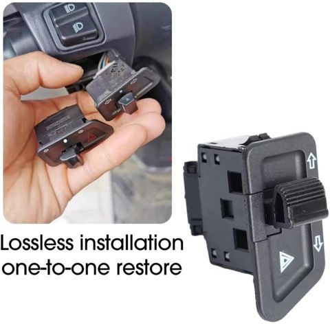 SRPHERE Universal Parking Hazard Indicator Switch For Yamaha SCOOTY ...