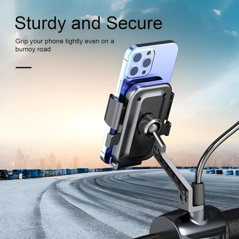 TRUWEL XY-089 Bike Mobile Holder | 360° Rotation, Quick Lock, Anti ...