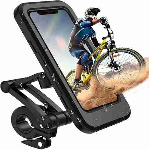 Bodoma Waterproof Mobile Holder 360° Adjustable Rotation for Bike/Cycle ...