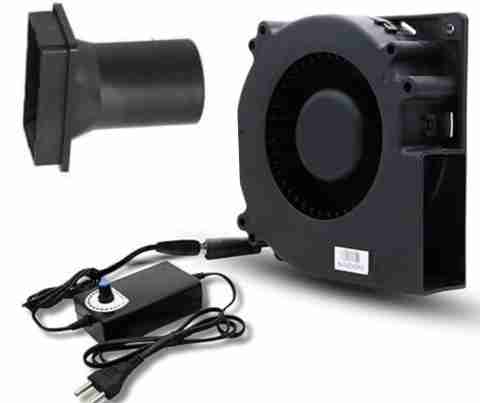 Enormity 120*38 Square Blower Fan,12V-6000 RPM Speed Control ,Outdoor ...