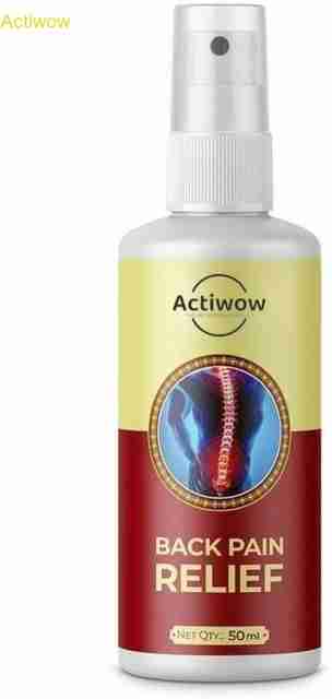 ACTIWOW Golden Glam Back Pain Relief Spray Body Cool Spray - Buy Baby ...