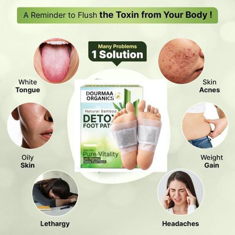 Wesofy Herbal Detox Foot Pads For Home Spa Foot Care For Travel ...