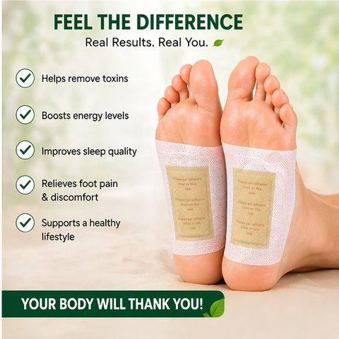 NLB ENTERPRISE foot pads original, foot pads weight loss, foot patches ...