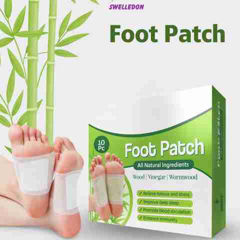SWELLEDON Detox Foot Patches Herbal Relax Body Plaster & Patch - Buy ...