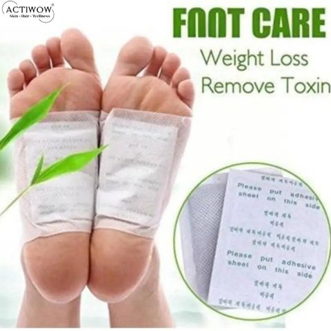 ACTIWOW Bee Venom Foot Patches Wake Up Recharged With Every Use BPR ...