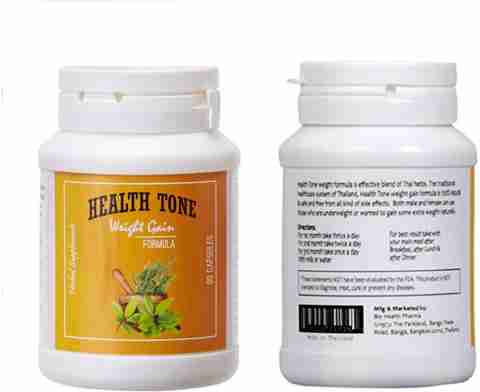 Health Tone ORIGINAL Weight Gain Capsules-90caps Price in India - Buy ...