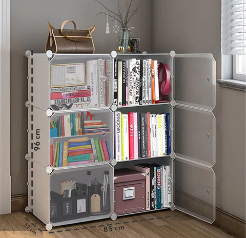 Keekos 6 Layer Simple Bookshelf/Multipurpose Rack/Children Bookcases ...