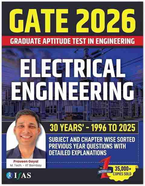 GATE PYQ Book Electrical - 2026 | Previous 30 Years Solved Papers (1996 ...