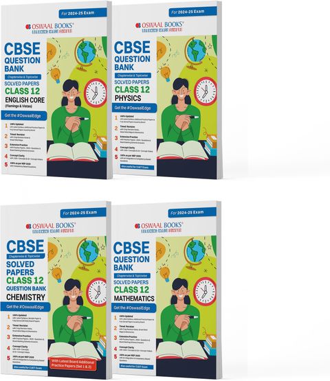 Oswaal Cbse Question Bank Class 12 English, Physics, Chemistry ...