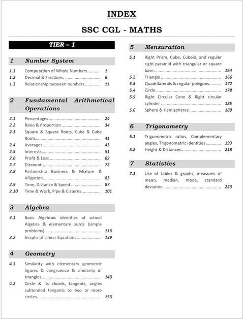 SSC CGL Book 2025 - Maths, Reasoning and General Awareness | Previous ...