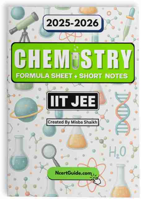 JEE Chemistry Formula Sheet + Short Notes | Handwritten & Colorful ...