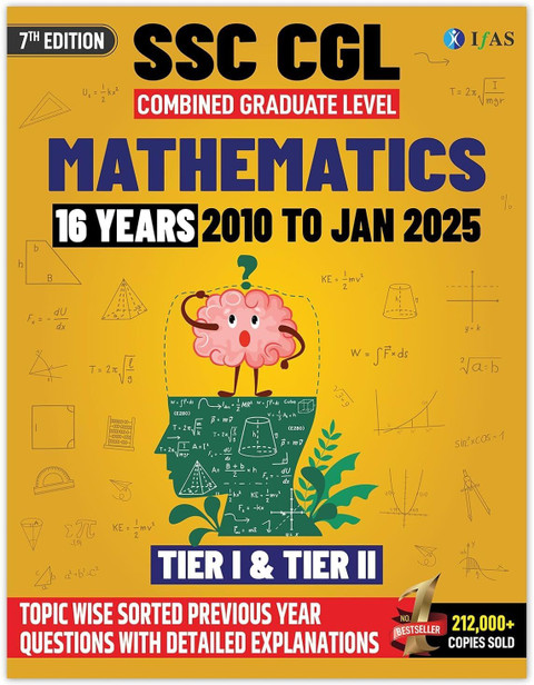 SSC CGL Book 2025 - Maths & General Awareness | Previous Solved Papers ...