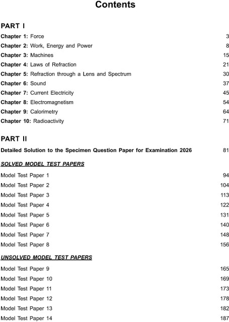 Frank ICSE Physics Question Papers Class 10 | 2025–26 Edition | Solved ...