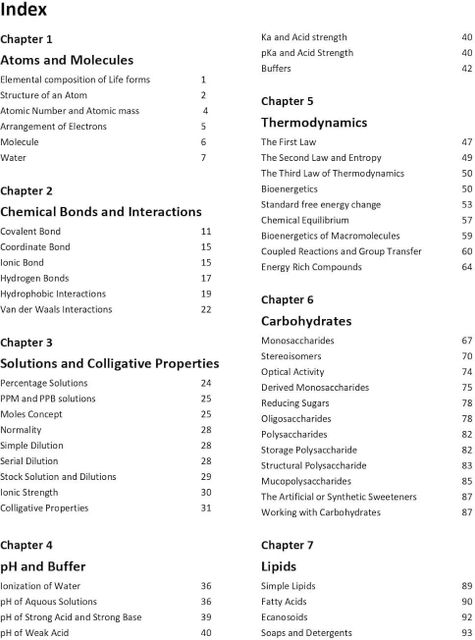 Biochemistry Book - Applied & Fundamentals of Biochemistry Reference ...