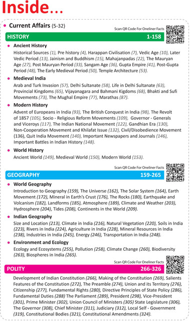 (Old Edition) Arihant General Knowledge 2026 | with Current Affairs ...