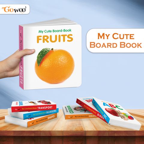 My First Learning Library : 8-Book Set for Toddlers - ABC, Colours ...