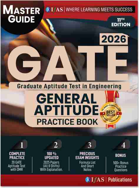 GATE General Aptitude 2026 - Master Guide Book | Includes Theory, 500 ...