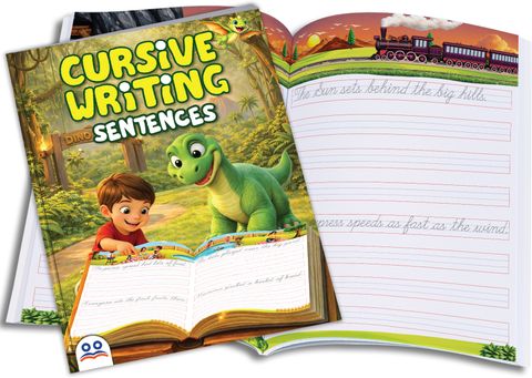 Cursive Writing Book - Cursive Handwriting Practice Books [Set of 4 ...