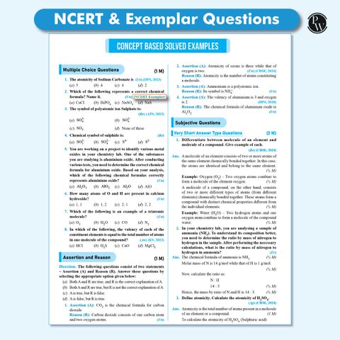 PW CBSE Question & Concept Bank (QCB) Class 9 Science Chapter-wise and ...