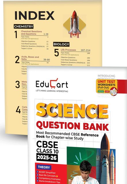 Educart Cbse Class 10 Question Bank Science, Mathematics & Social ...