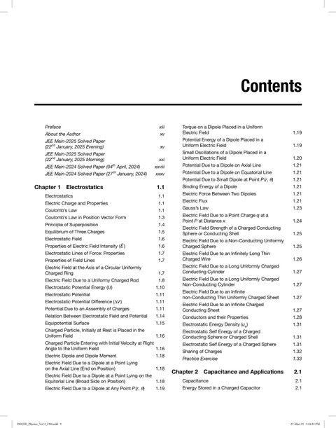 Pearson JEE Main Physics Vol 2 – 2026 | As Per NTA Syllabus | 2021 to ...
