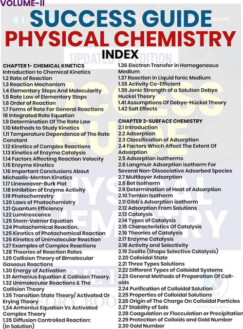 CSIR NET Chemical Science - 2026 [Set of 9 Books] Complete Topic-Wise ...