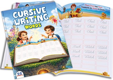 Cursive Writing Book - Cursive Handwriting Practice Books [Set of 4 ...