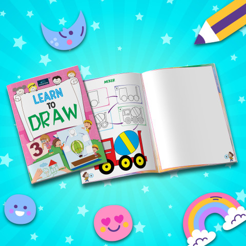 learn to draw coloring book