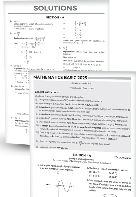 Educart Granth CBSE Class 10 Previous 10 Year Solved Papers 2026 - with ...