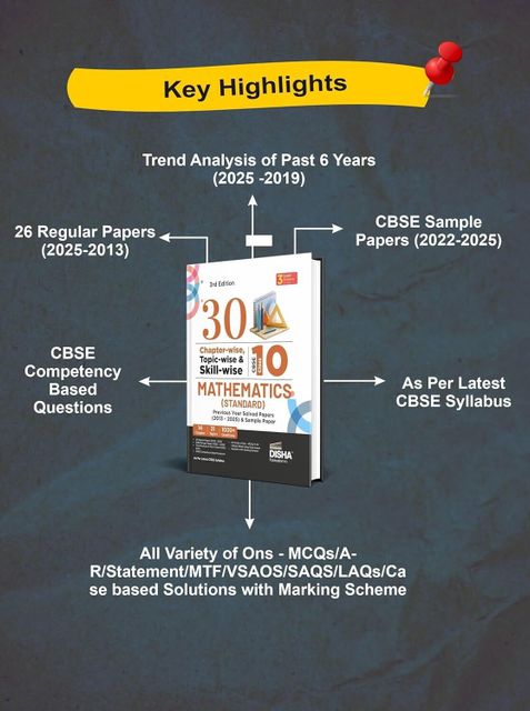 Disha 30 Chapter-wise, Topic-wise & Skill-wise CBSE Class 10 ...