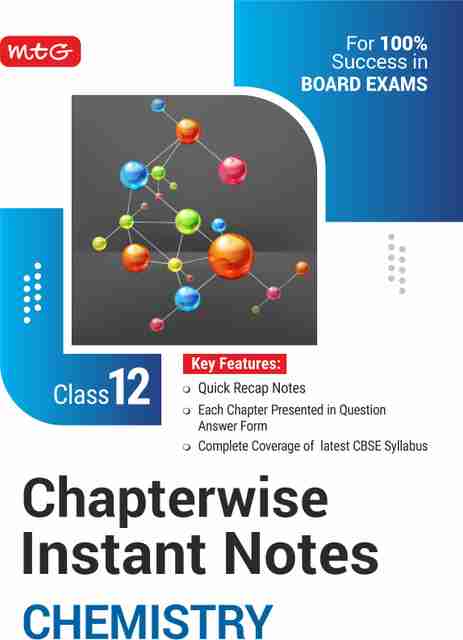 Chapterwise Instant Notes Chemistry Class 12: Buy Chapterwise Instant ...