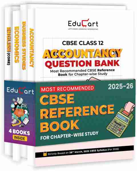 Educart Cbse Question Bank Class 12 2025-26 Accountancy, Business Stud ...