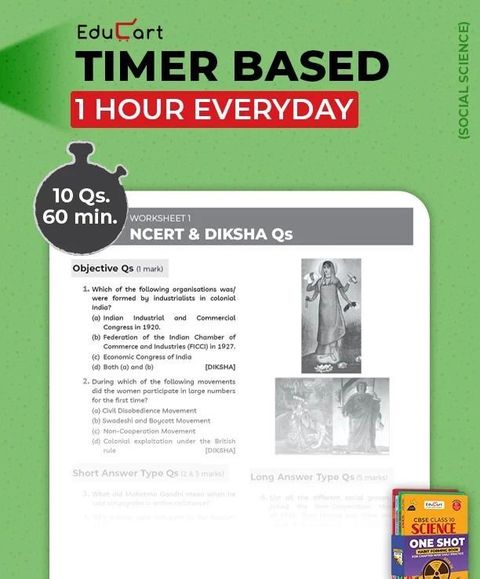 (OLD) Educart One-shot CBSE Class 10 Question Bank 2025-26 Bundle ...