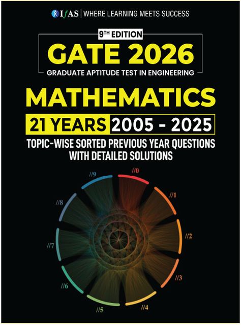 GATE Mathematics And GATE General Aptitude PYQ Book - 2025| Previous ...