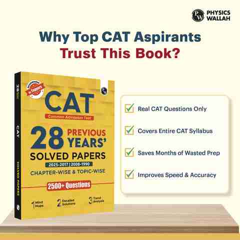 PW CAT 28 Years Chapterwise & Topicwise Previous Years Solved Papers ...