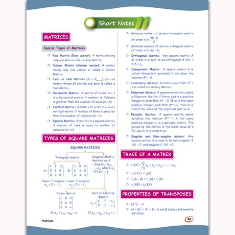 PW EaJEE Handwritten Notes For Mathematics Class 12 JEE Main & Advanced ...