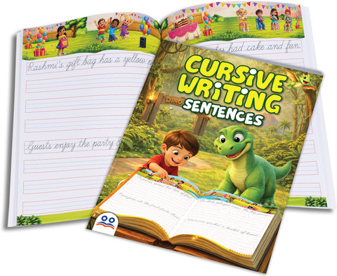 Cursive Writing Book - Cursive Handwriting Practice Books [Set of 4 ...