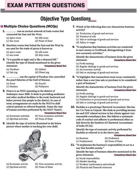 Arihant All in One Business Studies Class 11 for CBSE Exams 2025-26 as ...