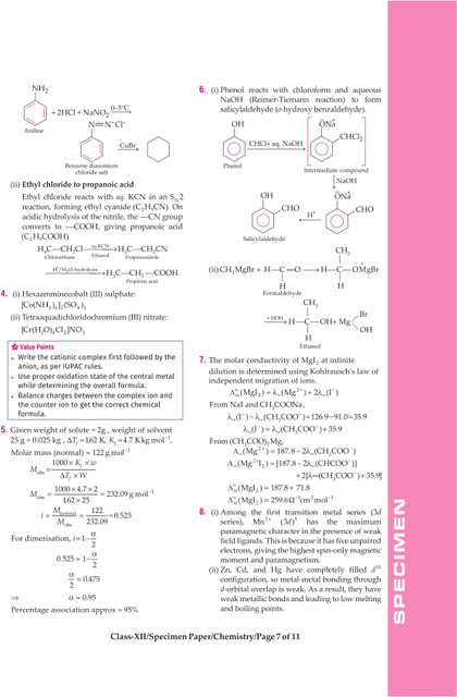 Arihant i-Succeed ISC Sample Question Papers 2026 Chemistry Class 12 ...