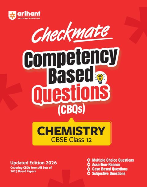 Arihant Checkmate Competency Based Questions (CBQs) Class 12 Physics ...