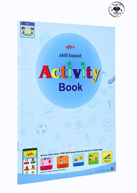 ADDY Skill-Based LKG Workbook Set 2 Early Learning Books (148 Pages ...