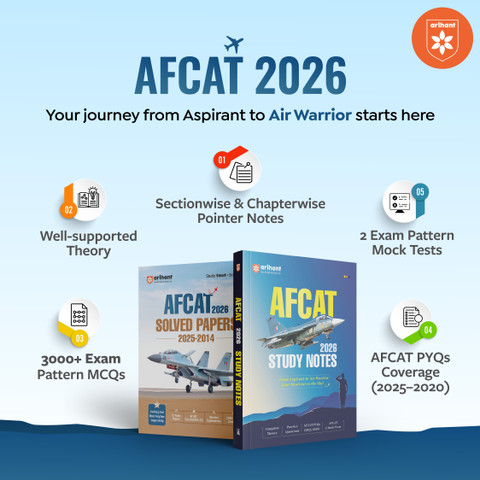 Arihant AFCAT 2026 | 12 Years Solved Papers (2025–2014) | 2500+ MCQs ...