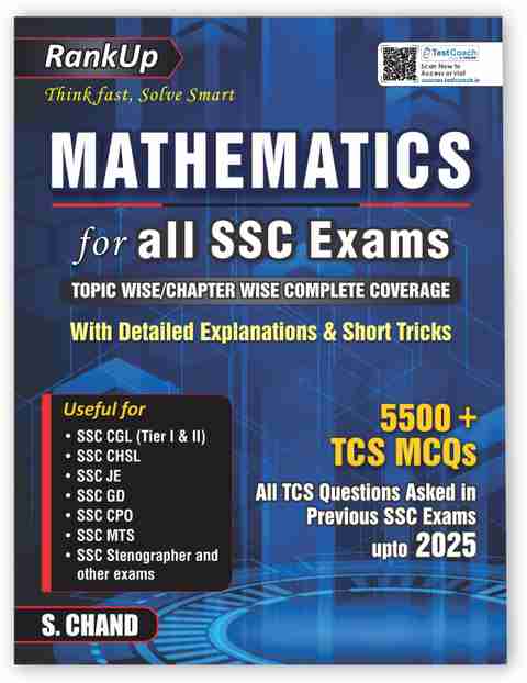 RankUp Mathematics for all SSC Examinations Book 2025 - 2026 (in ...