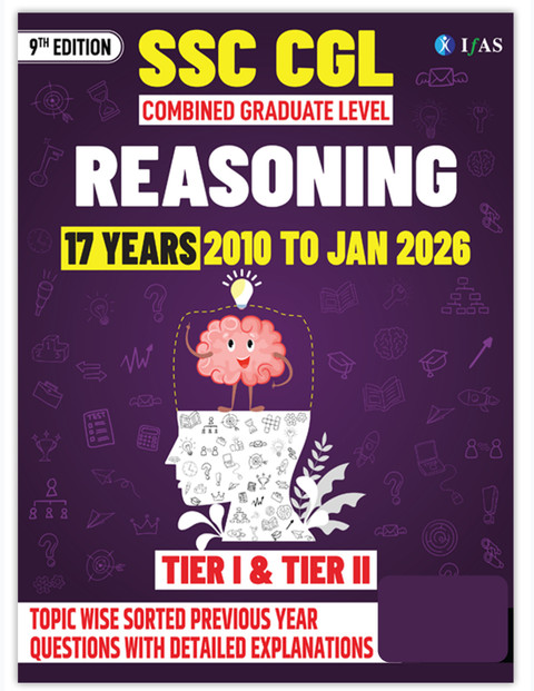 SSC CGL Book 2025 - Maths, Reasoning and General Awareness | Previous ...