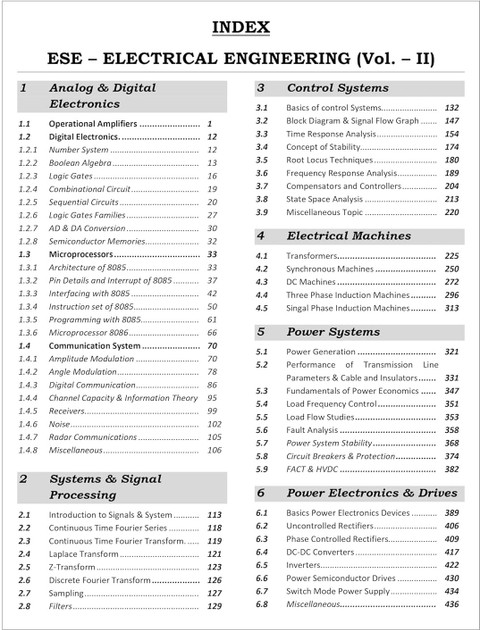 ESE Electrical 2026 - (Volume 1 & 2) ESE General Studies & Engineering ...