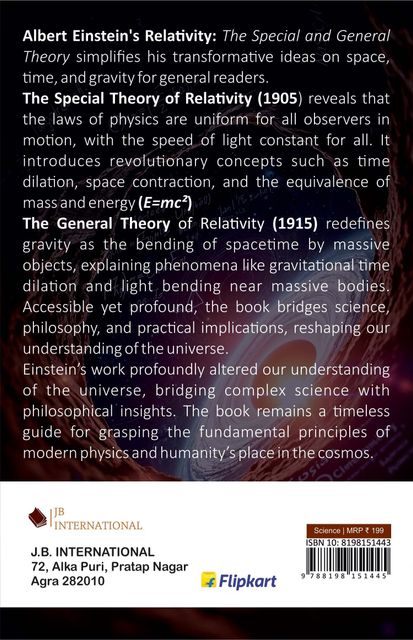 Relativity: The Special And The General Theory | Albert Einstein ...