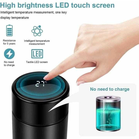 Know Show LED Indicator Display Hot & Cool Double Wall Temperature ...